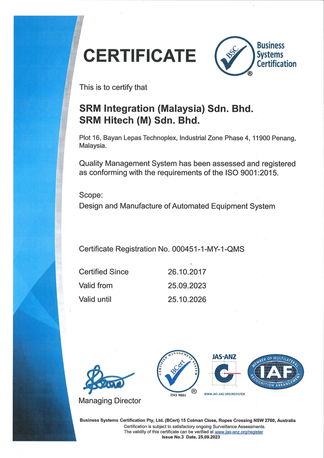 Pick and Place Test Handler | Our Solutions | SRM Integration