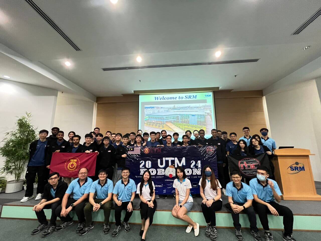 UTM Robocon Team Visit on August 2024 - SRM Integration