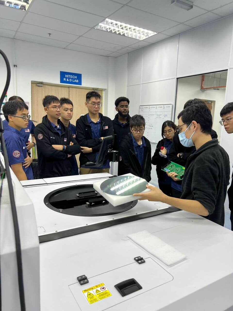 UTM Robocon Team Visit on August 2024 - SRM Integration